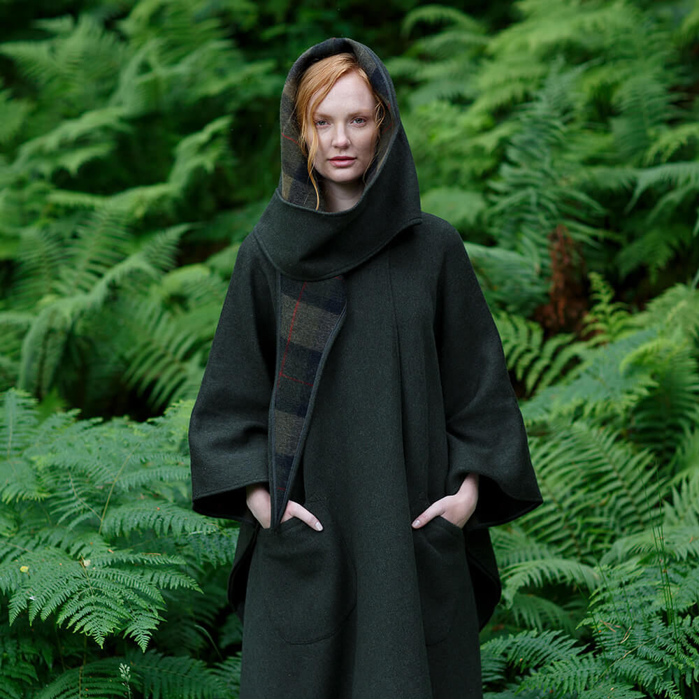 Classic Wool Walking Cape | The Scottish Store