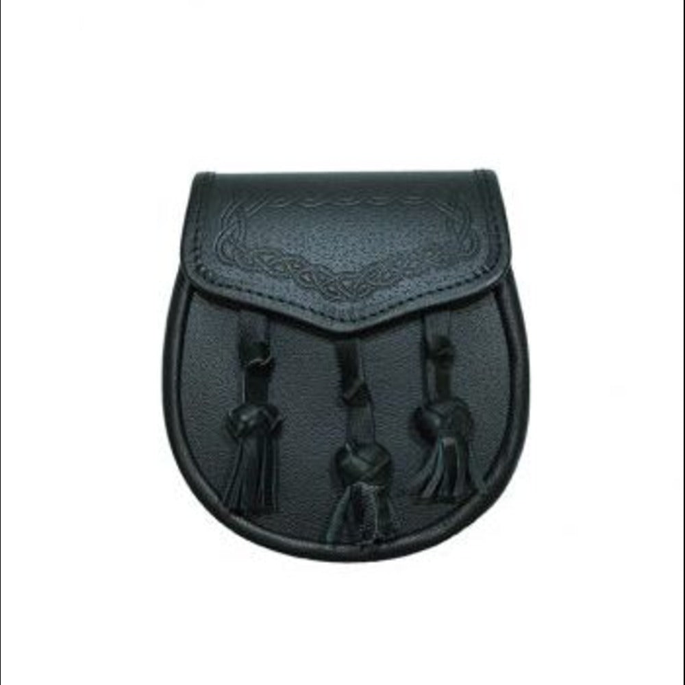 Classic Sporran Bag - Black | The Scottish Store